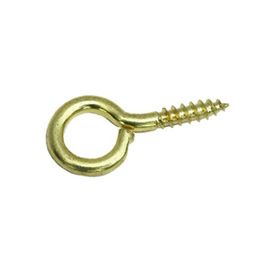 10 Pitons à visser laiton 2.5x10 mm | Castorama