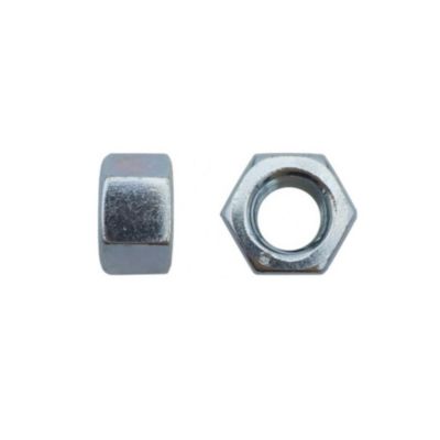 100 Ecrous Hexagonaux Haut M14 mm - 4033 - 9 - Zingué blanc - D-Work