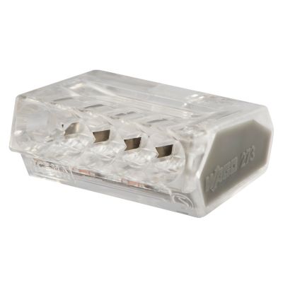 15 bornes automatiques 5 entrées Diall (= série 273 Wago) 1 - 2,5 mm² ...