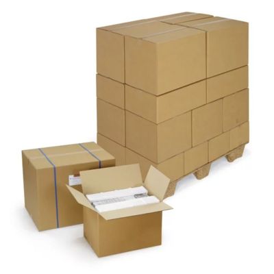 15 cartons d'emballage 31 x 22 x 20 cm - Double cannelure | Castorama