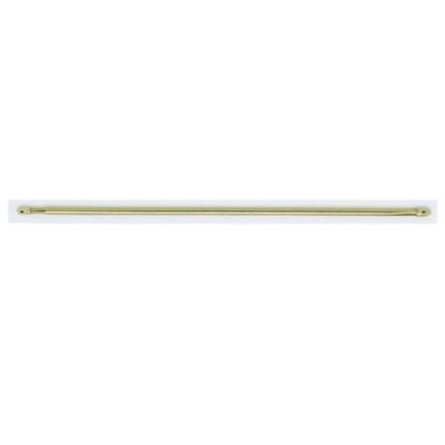 2 barres de vitrage flat doré Ø7 mm x L.50/80 cm | Castorama