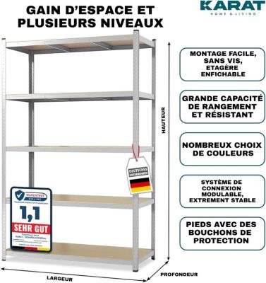 Cremaillere Etagere Charge Lourde