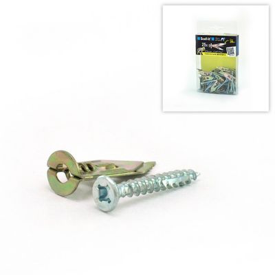 25 chevilles RayfiX + vis TF 4,0 charge 50 kg | Castorama