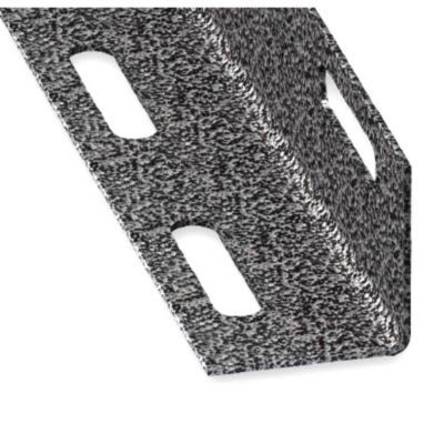 Cornière perforée acier laqué gris martelé 27x27mm,2 m | Castorama