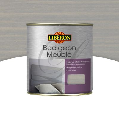 Badigeon meuble Liberon gris perle mat 0,5L | Castorama