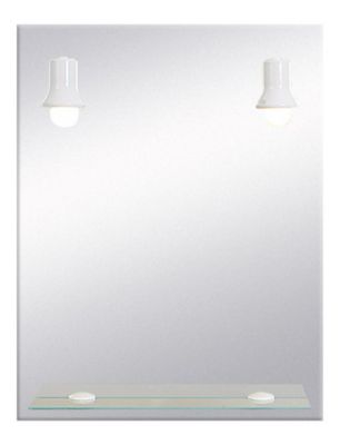 Miroir éclairant Souto 65 x 50 cm | Castorama