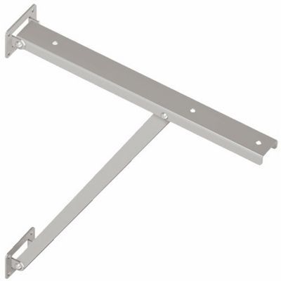 Equerre sous pente métal blanc 31 x 39 cm | Castorama