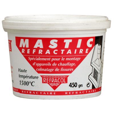 Mastic réfractaire en boîte de 450 g | Castorama