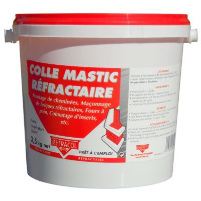 Ciment réfractaire en seau de 3.5 kg | Castorama
