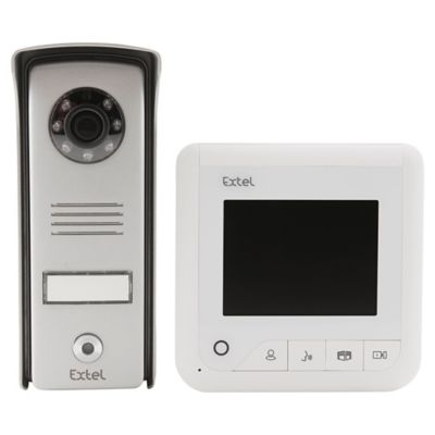 Ensemble interphone vidéo filaire et bouton pour l'extérieur Blyss Look ...