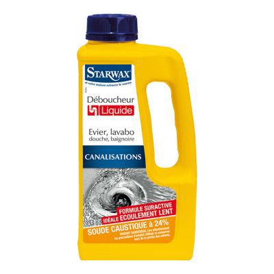 Déboucheur de cannalisation, Destop, Soude caustique, Ventouse | Castorama