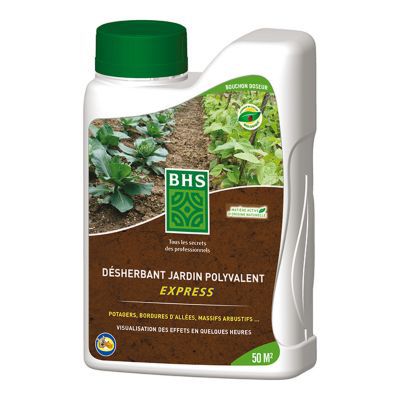 Désherbant jardin polyvalent BHS Express 650ml | Castorama