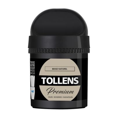 Testeur peinture Tollens premium murs, boiseries et radiateurs beige ...