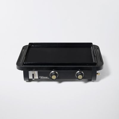 Plancha au gaz Rockwell GoodHome 2 brûleurs | Castorama