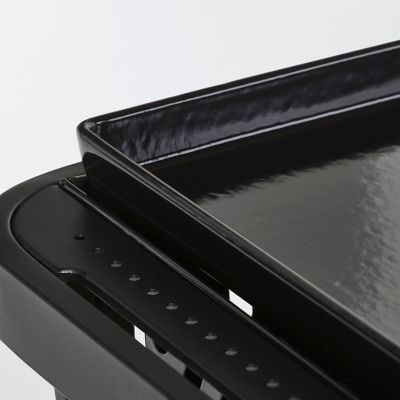 Plancha au gaz Rockwell GoodHome 2 brûleurs | Castorama