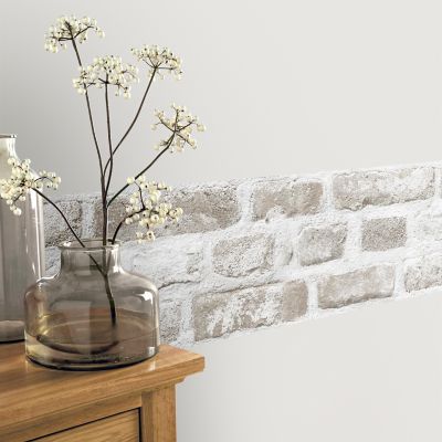 Frise adhésive Calvoa GoodHome beige | Castorama