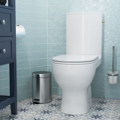 Pack WC à poser sans bride avec sortie verticale GoodHome Cavally | Castorama