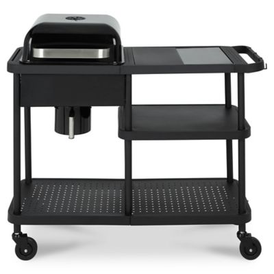 Barbecue charbon de bois Blooma Rockwell 220 noir | Castorama