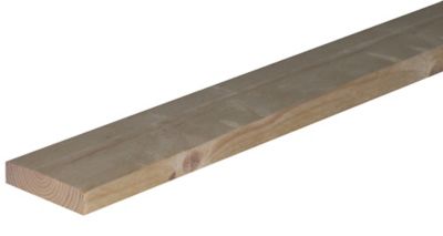 Planche de coffrage brut - 25 x 150 mm, L.3 m | Castorama