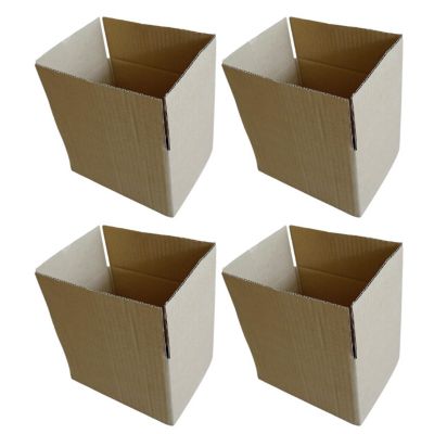 4 cartons d'emballage 20 x 15 x 11 cm | Castorama