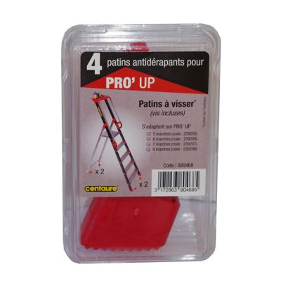 4 patins pour escabeau CENTAURE Pro'up