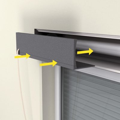 Isolant pour caisson de volets roulants graphite | Castorama