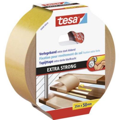 Ruban de pose double-face extra-fort 25 m x 50 mm orange, type 05696-10 ...