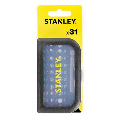 Coffret embout de vissage Stanley - 31 pièces | Castorama