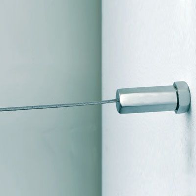 Câble pour rideau COLOURS Scott chrome 2 supports L.5 m | Castorama