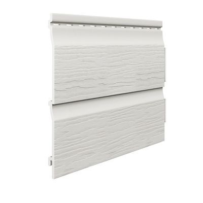 Clin pour bardage PVC Vilo gris L.2,5 m | Castorama