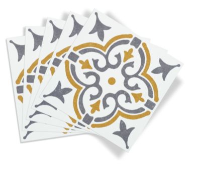 6 dalles adhésive murales Wall Tiles D-C-Fix Jamila effet carreaux de ...