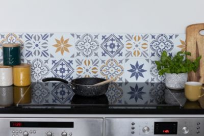 6 dalles adhésive murales Wall Tiles D-C-Fix Jamila effet carreaux de ...