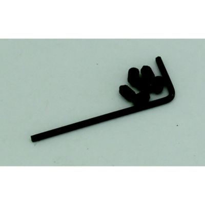 6 Vis 6 pans creux 5 pour béquilles + 1 clef