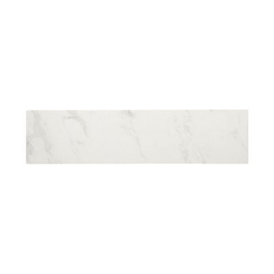 Plinthe Marbre Blanc 7.5 cm x 61 cm | Castorama