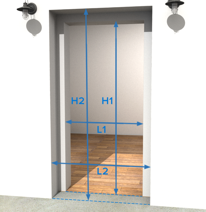 Préparer la pose d’une porte d’entrée | Castorama