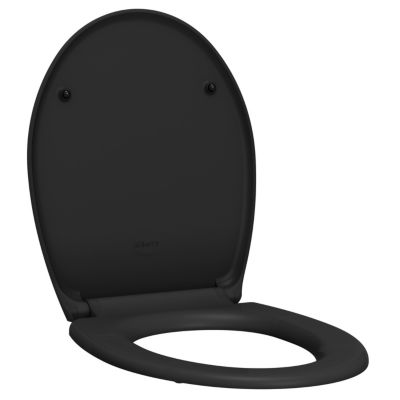 Abattant noir mat déclipsable Dolceo | Castorama