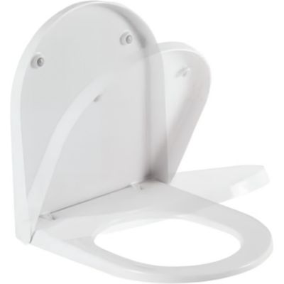 Abattant pour WC SANINDUSA Proget Confort déclipsable slow close frein ...