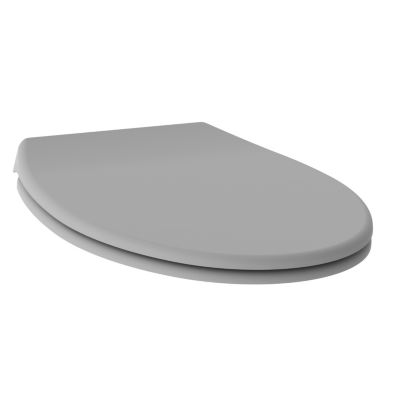 Abattant WC déclipsable gris mat, Allibert Dolcéo | Castorama