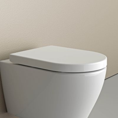 Abattant WC plastique avec double Lunette WC pour famille et enfant ...