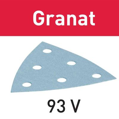 Abrasifs STF V93/6 P240 Granat, StickFix, boîte de 100 feuilles pour ...