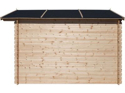Abri de jardin bois 9.4 m² "Lys" 320 x 298 x 225 cm 28 mm