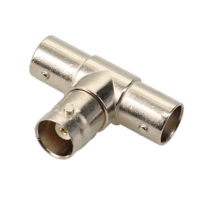 Adaptateur bnc t femelle, bnc en t