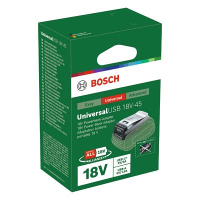 Adaptateur de batterie USB Bosch UniversalUSB 18V-45 tension 18 V ...