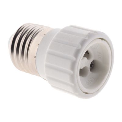 Adaptateur de douille E27 vers GU10 à visser - Zenitech | Castorama