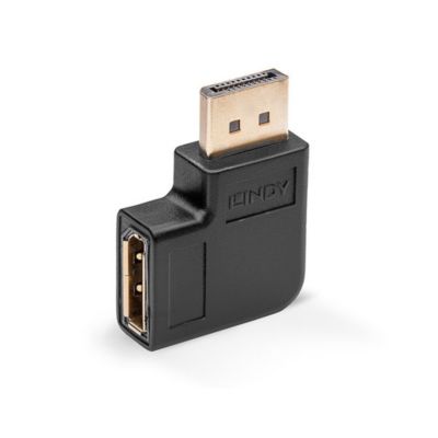 Adaptateur DisplayPort 1.4 coudé gauche LINDY