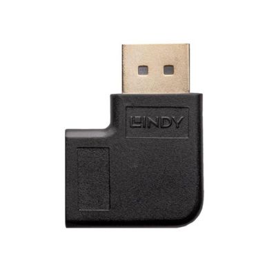 Adaptateur DisplayPort 1.4 coudé gauche LINDY