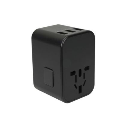 Adaptateur prise voyage universel - 5 ports USB - Voltman