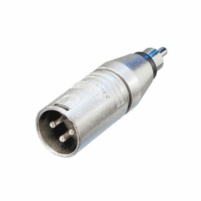 Adaptateur XLR mâle RCA mâle NEUTRIK NEUTRIK