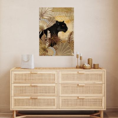 Affiche panthère savane l.50 x l.70 cm Dada art | Castorama