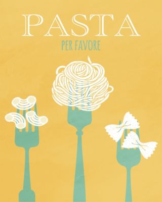 Affiche pasta per favore l.24 x l.30 cm Dada Art | Castorama